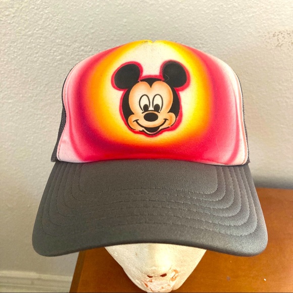 OTTO | Accessories | Vintage 9s Mickey Hat Disneyland Otto Spray Paint ...